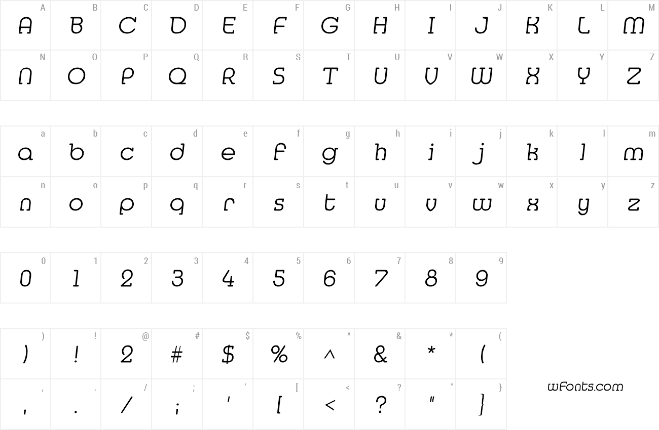 Media Font | wfonts.com - download free