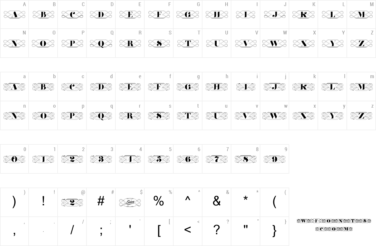 Reina Capitals Font | wfonts.com - download free