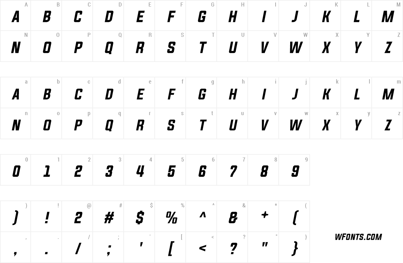 Evogria Font | wfonts.com - download free