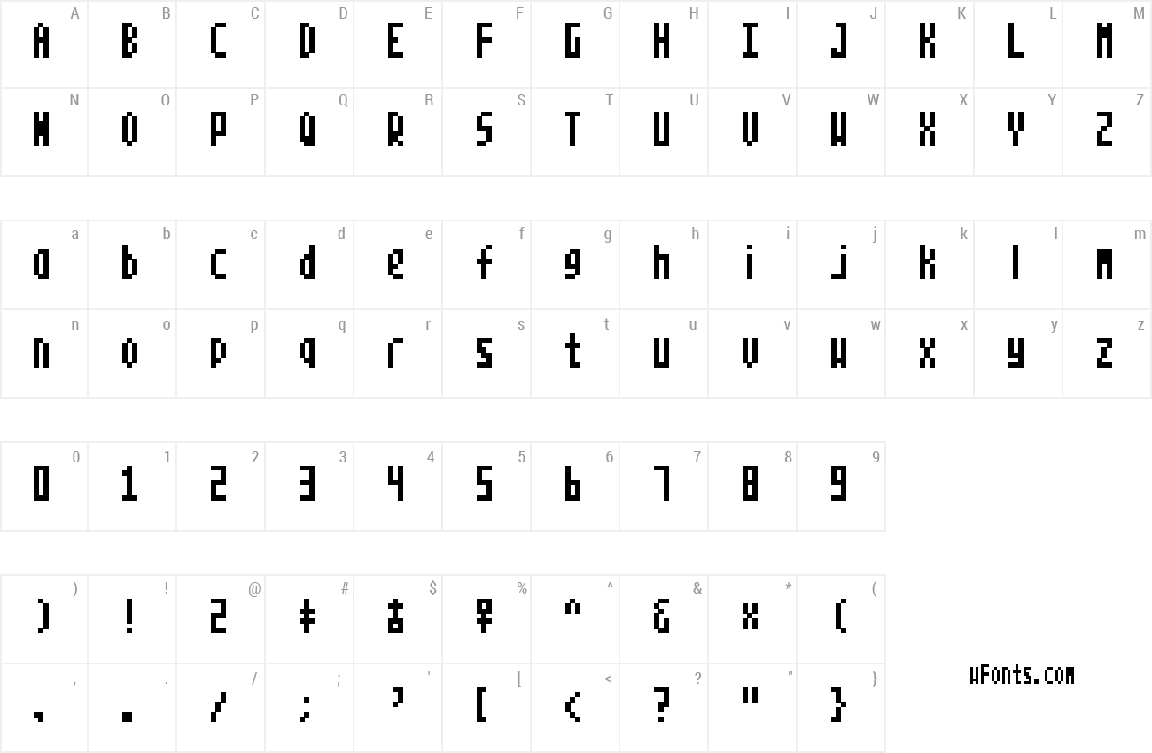 Pokemon Card GB Part B Font | wfonts.com - download free