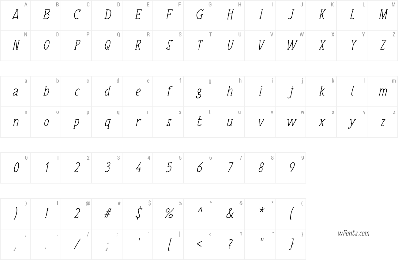 Tulisan Tangan 74 Font | wfonts.com - download free