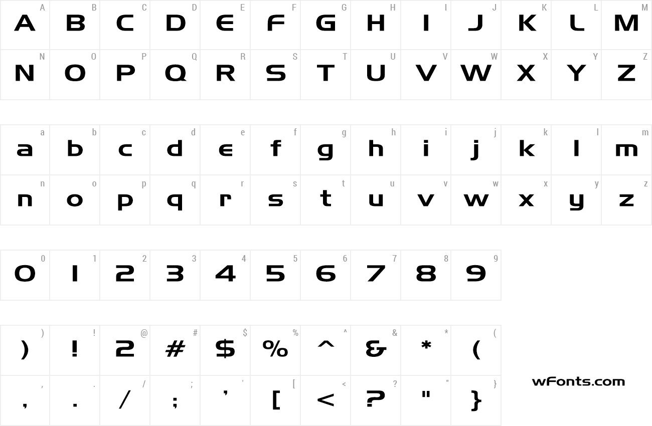 Handel Gothic Wd Font | wfonts.com - download free