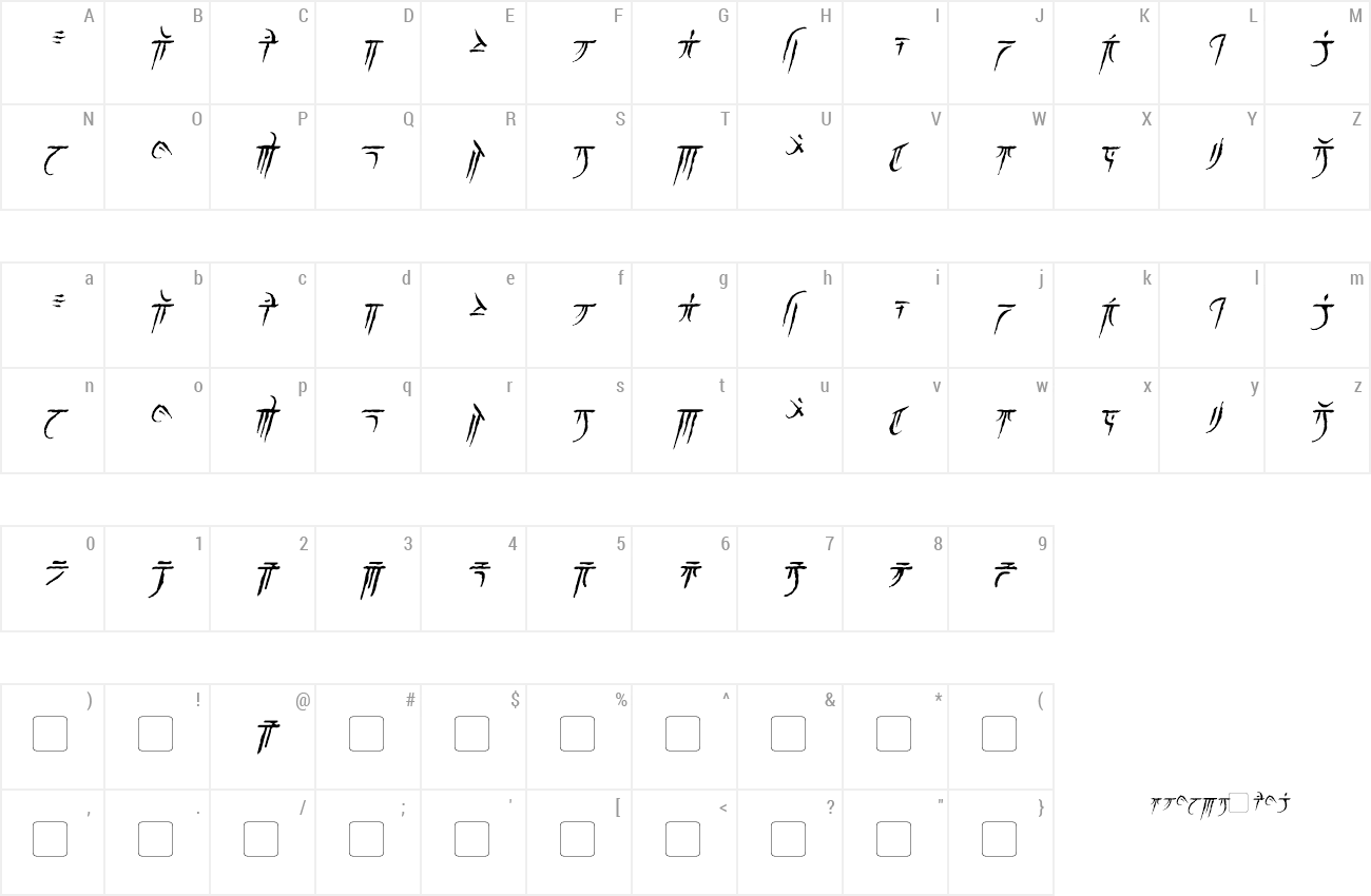 Iokharic Font | wfonts.com - download free