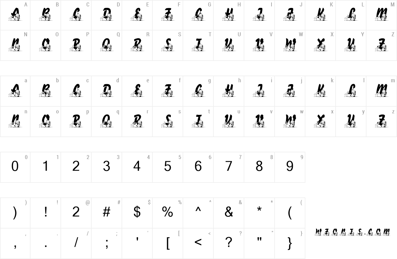 LMS Lazy Dayz Font | wfonts.com - download free