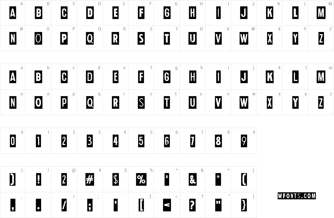 Human Error Grim Font | wfonts.com - download free