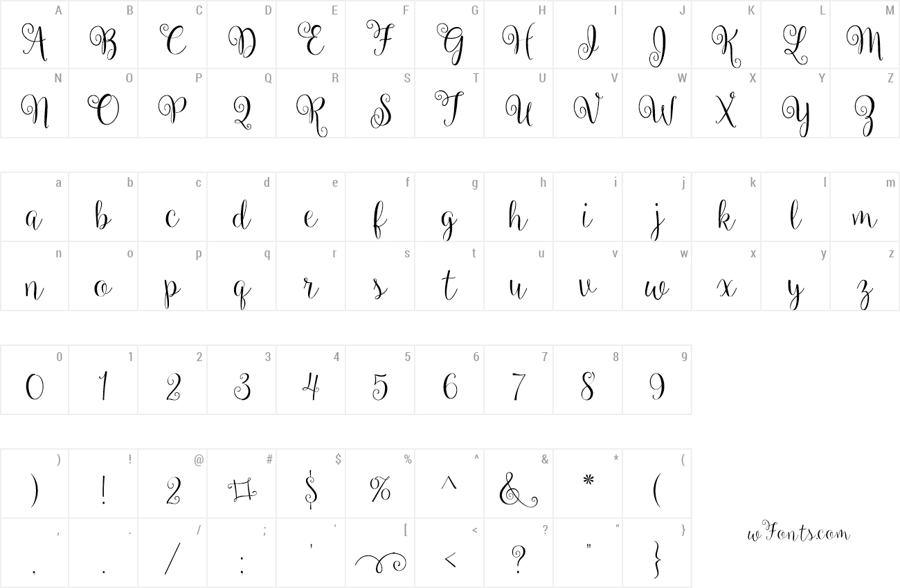 Ballerina Script Font | wfonts.com - download free