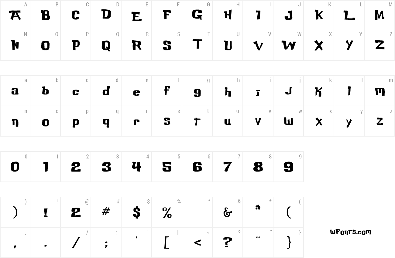 Buka Bird Font | wfonts.com - download free