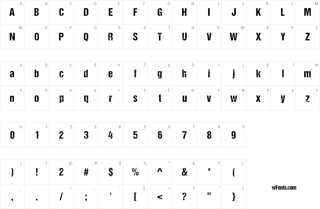 DCC - Ash Font | wfonts.com - download free