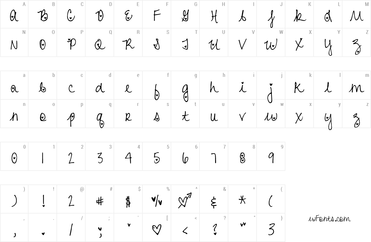 DJB Heart Attack Font | wfonts.com - download free