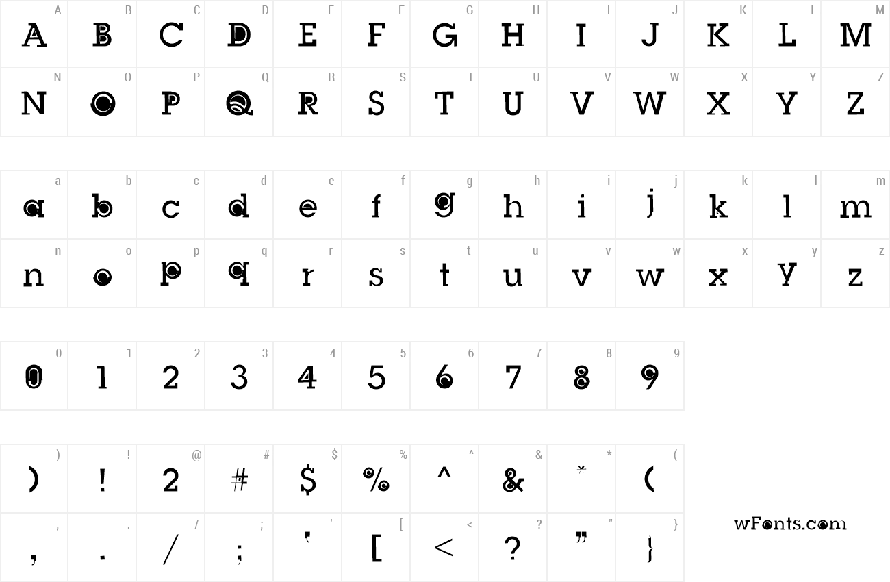 Slug Bug Font | wfonts.com - download free