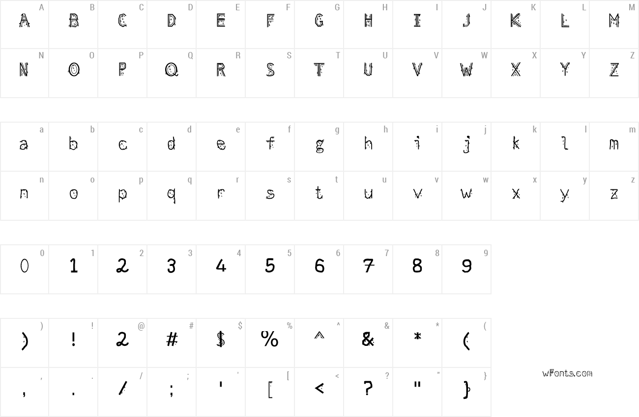 Melting Font | wfonts.com - download free