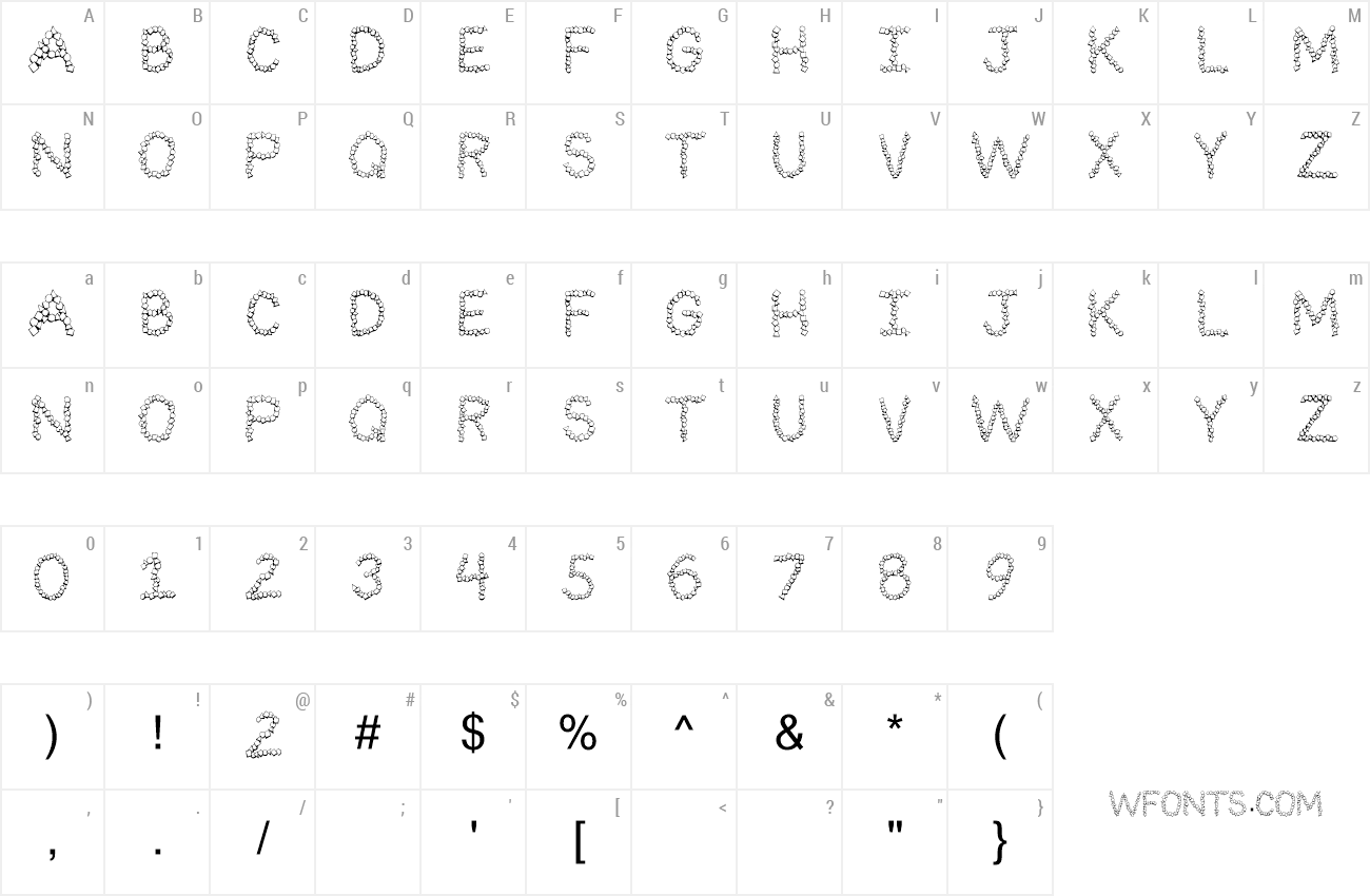 101! Confetti LetterZ Font | wfonts.com - download free