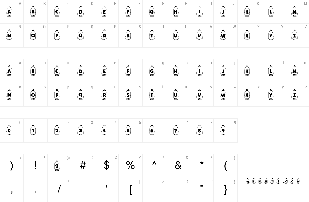 101! Countdown ta Blast Off! Font | wfonts.com - download free