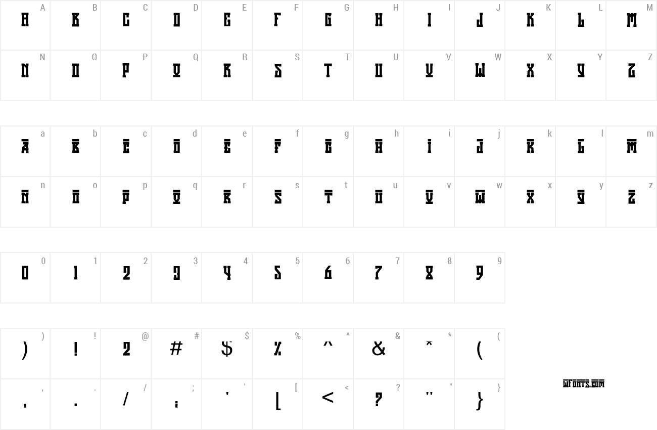 Download Free Font Attila