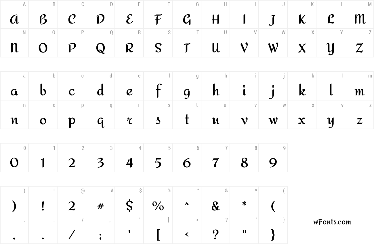 Amita Font | wfonts.com - download free