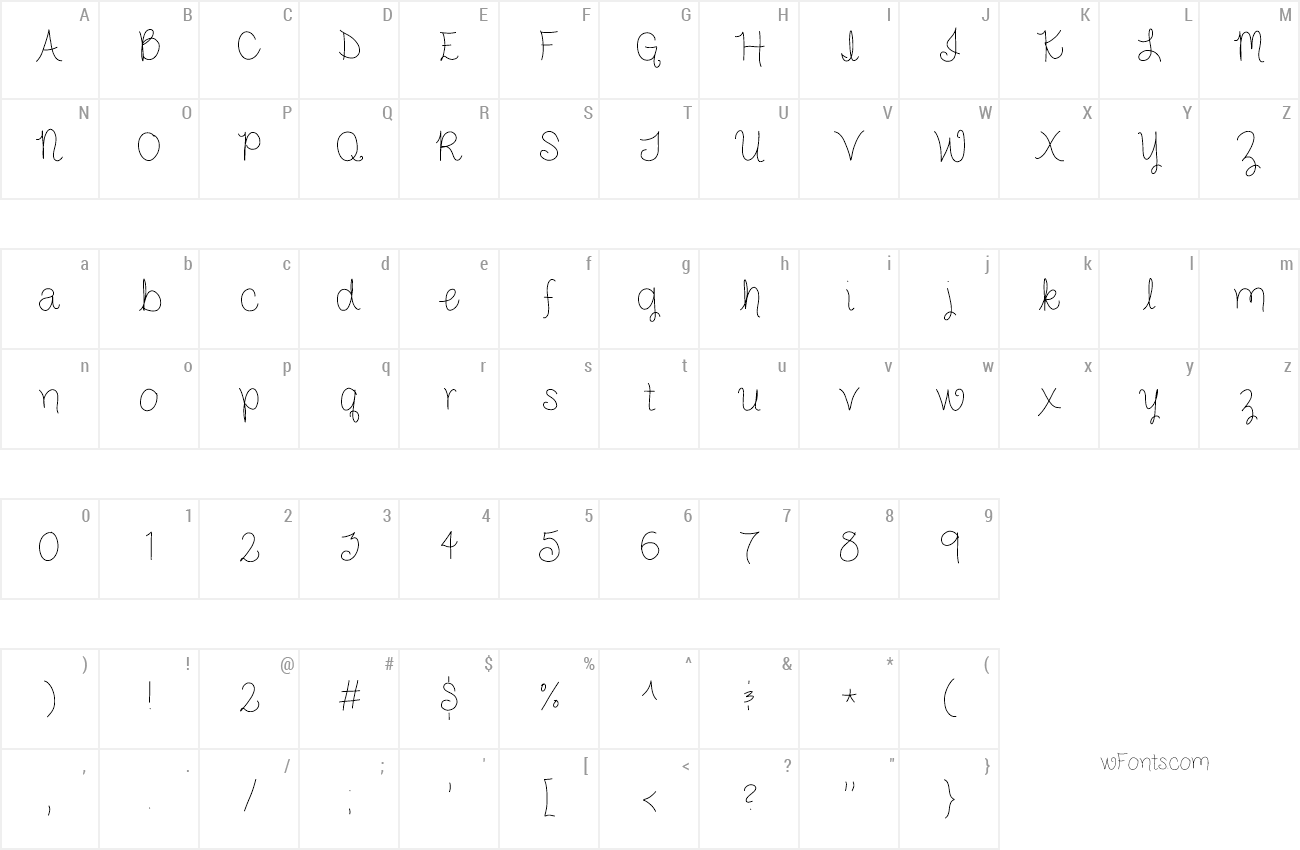 Jake And Abby Font | wfonts.com - download free