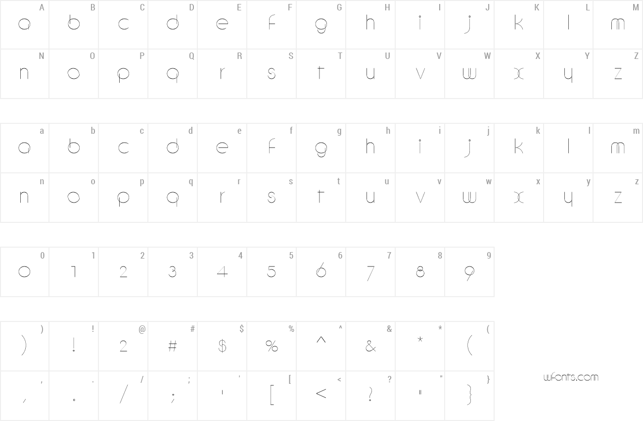 Circled Font | wfonts.com - download free