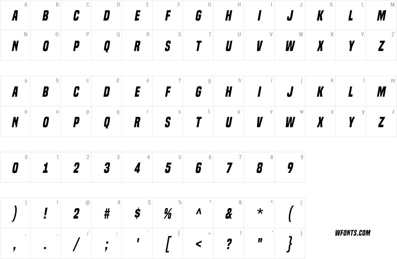 Built Titling Font | wfonts.com - download free