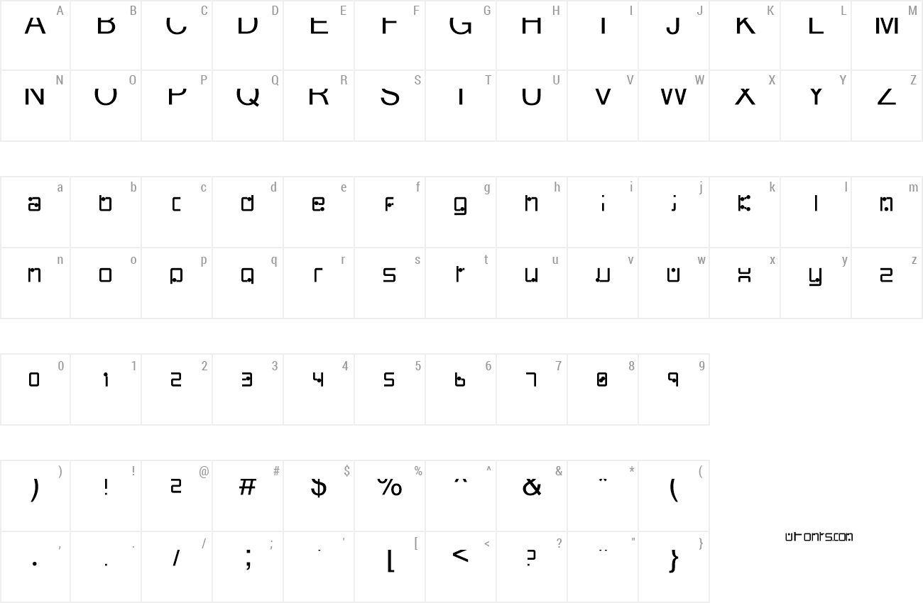 Kiki - Circle Font | wfonts.com - download free