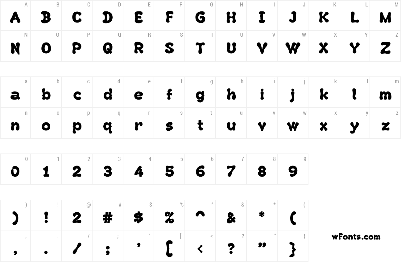 Kush Font | wfonts.com - download free