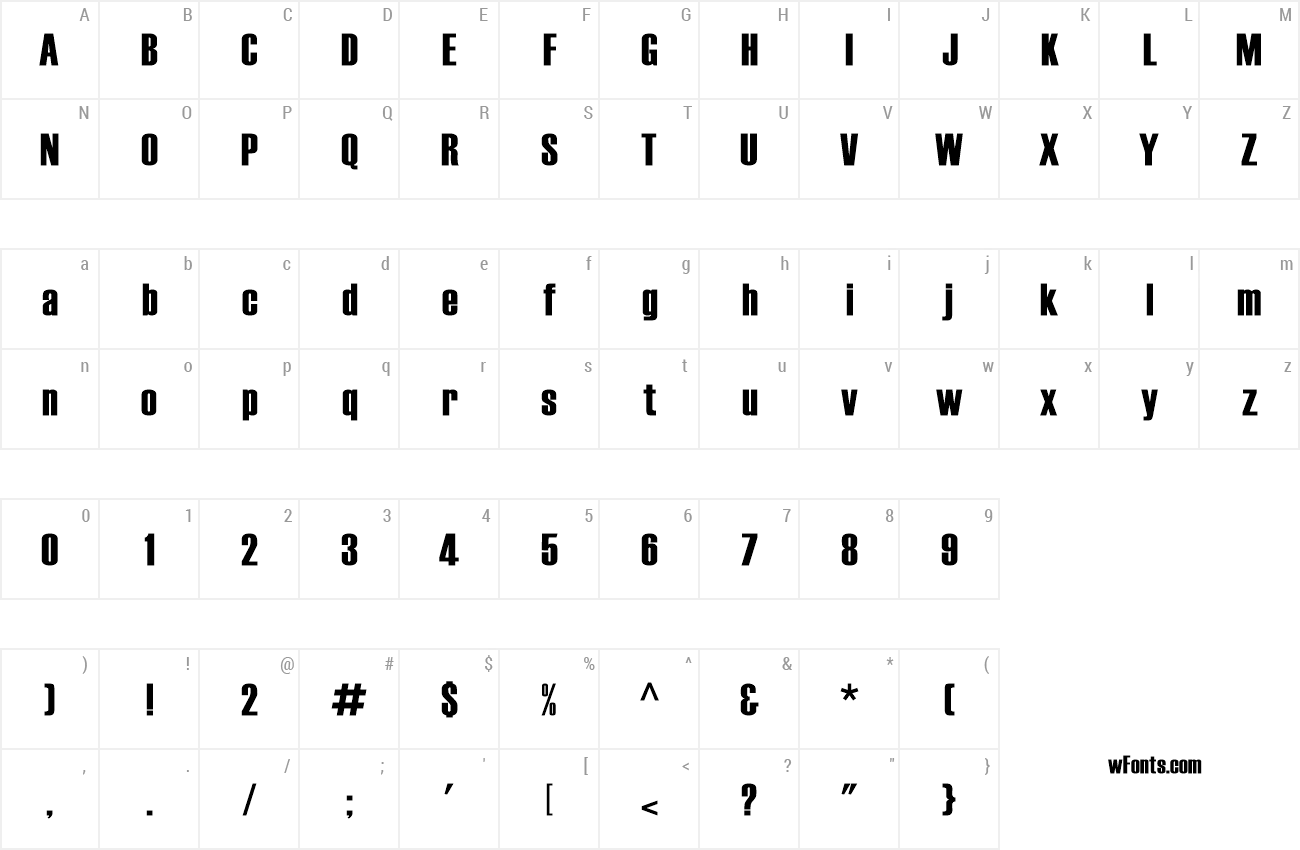 Temp Installer Font Font | wfonts.com - download free