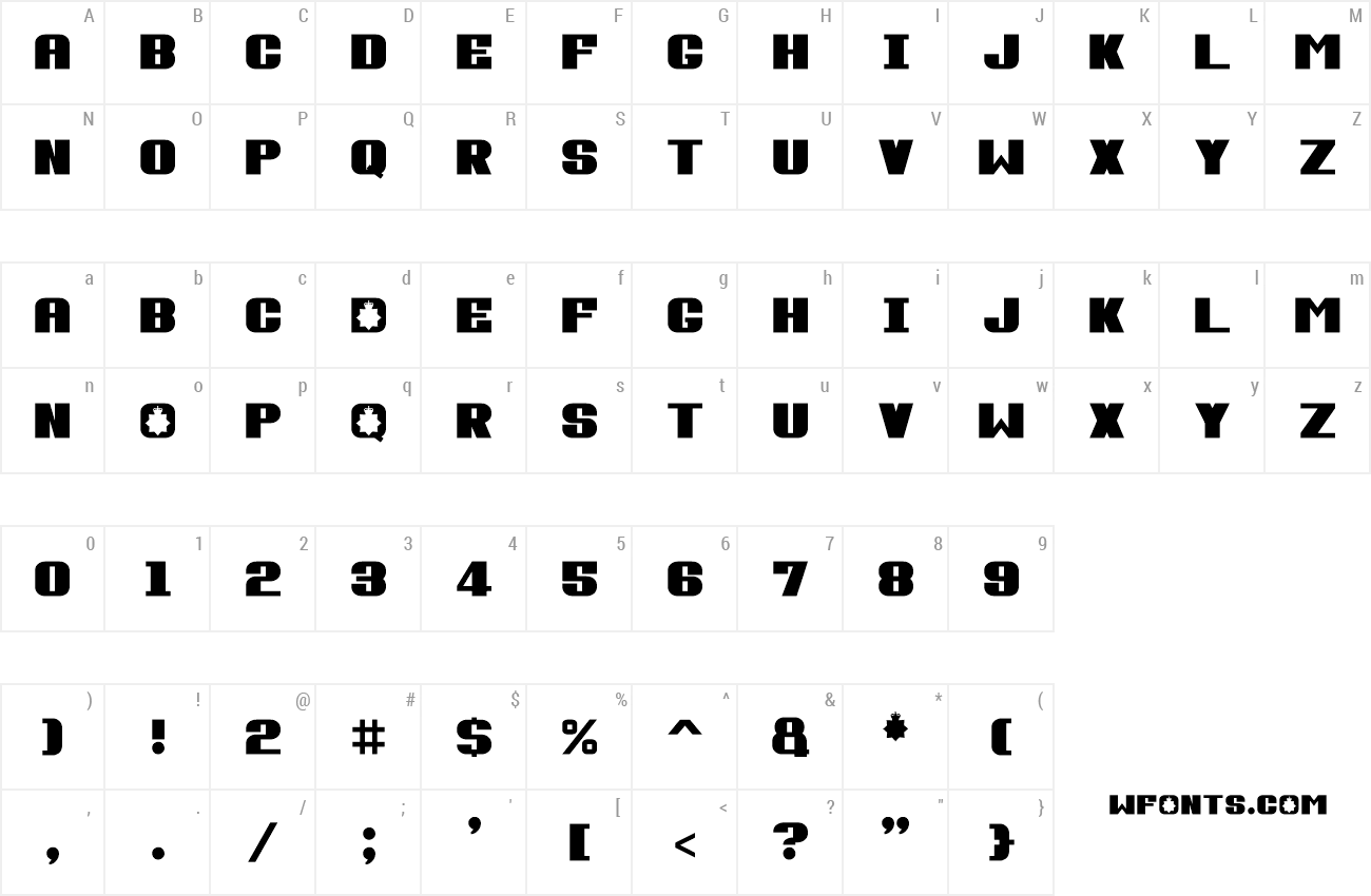 Fuzzy Cops Font | wfonts.com - download free