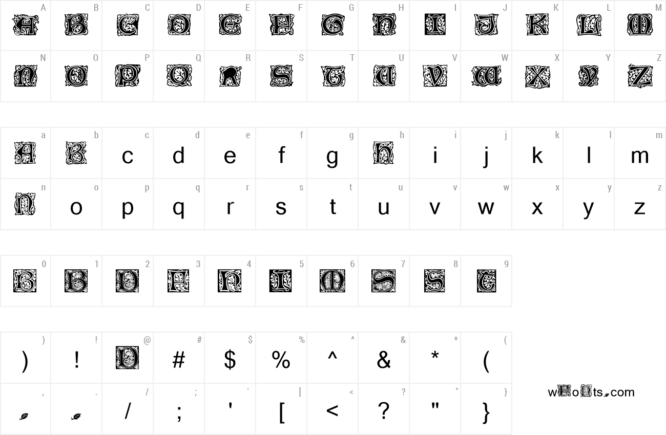 Download Free Font Morris