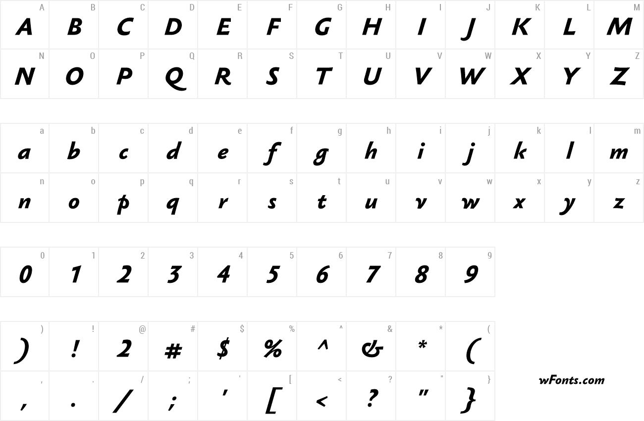 Sebastian Medium Pro Font | wfonts.com - download free