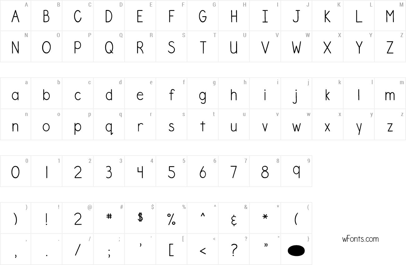 DJB Number 2 Pencil Font | wfonts.com - download free