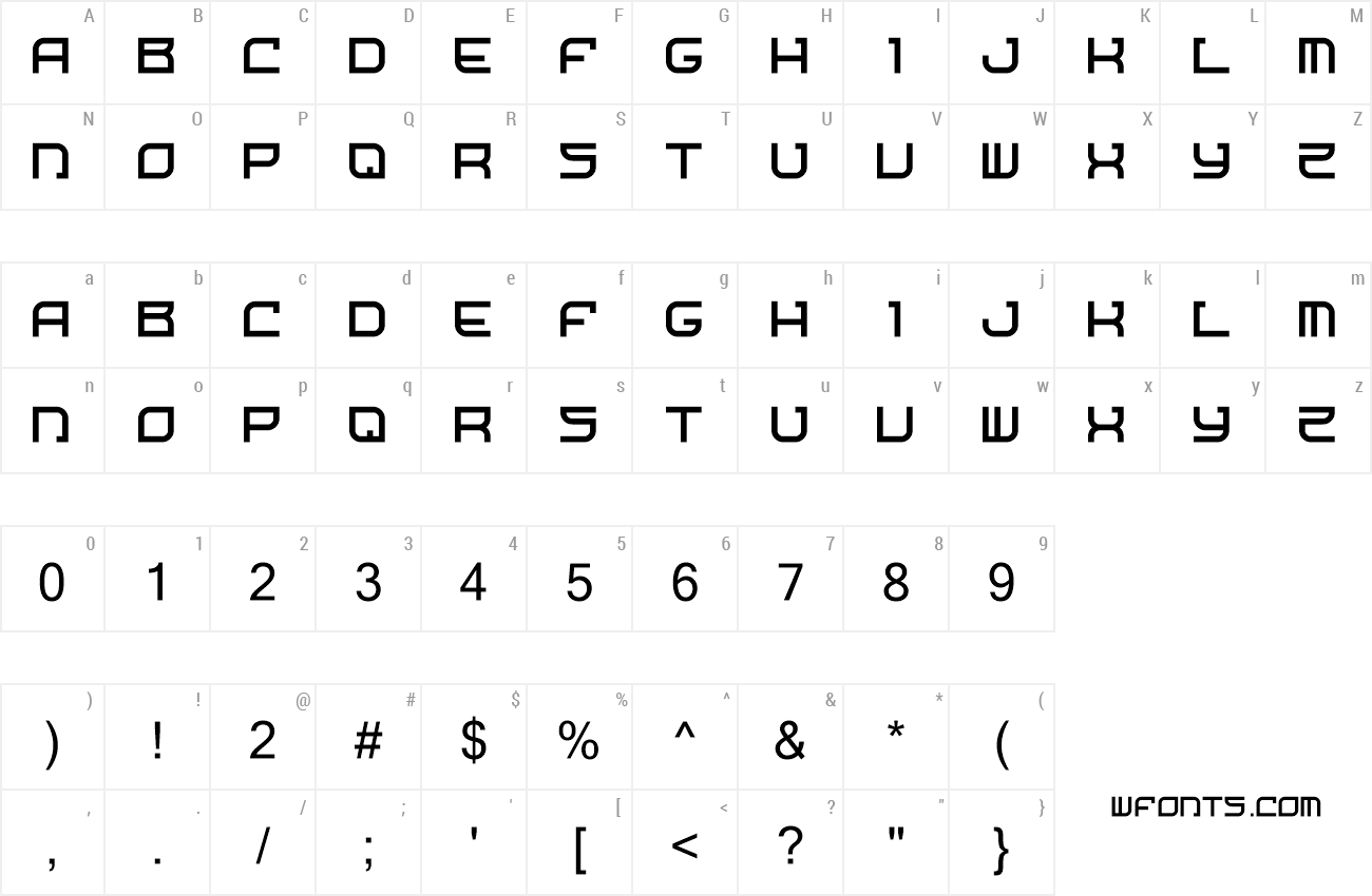 Starship One Font | wfonts.com - download free