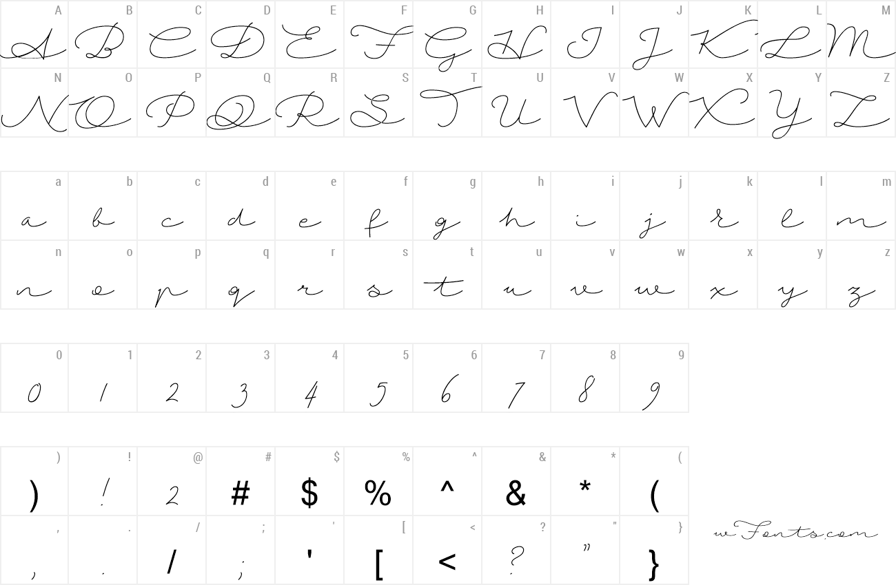 Autumn Chant Font | wfonts.com - download free