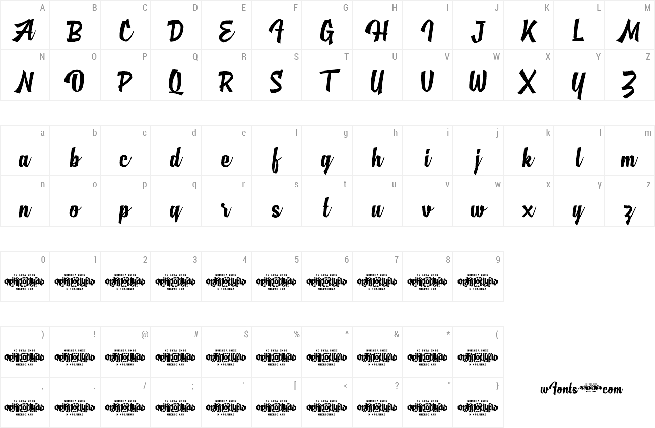 Download Free Font MJ AlGhifari