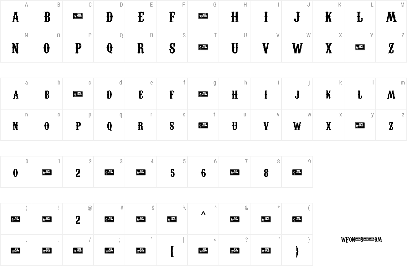 Carnivalee Freakshow Demo Font | wfonts.com - download free