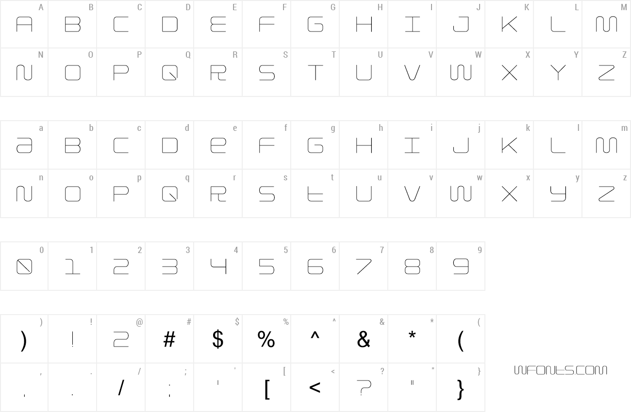 Gota Light Font | wfonts.com - download free