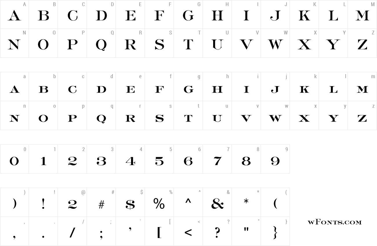 Sackers Roman Heavy AT Font | wfonts.com - download free