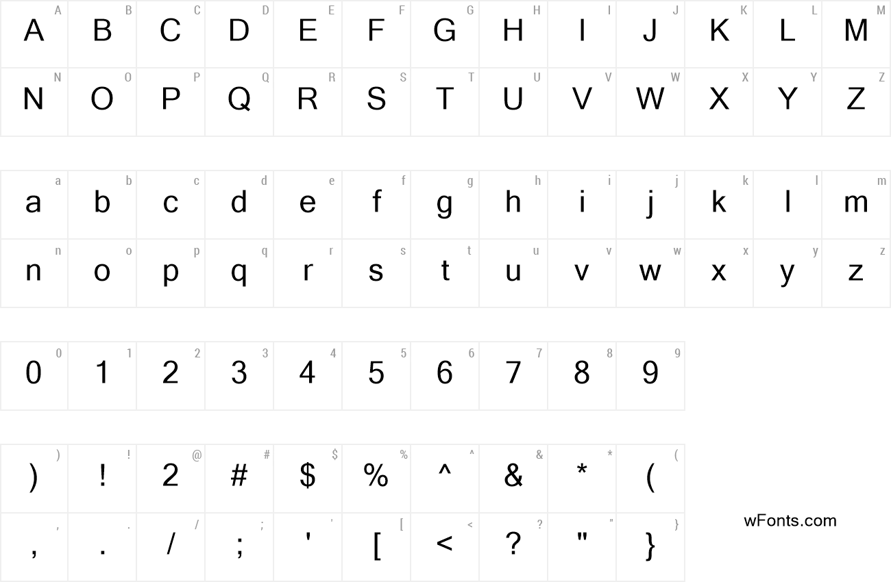 Download Free Font Mathematical Pi