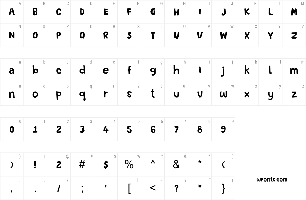 DK Snippity Snap Font | wfonts.com - download free