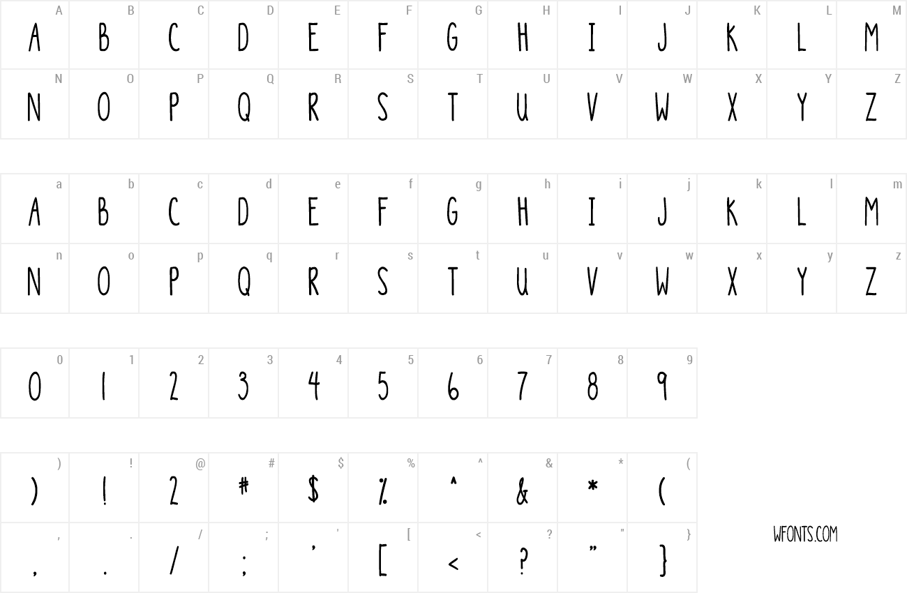 DJB The Generic Font | wfonts.com - download free