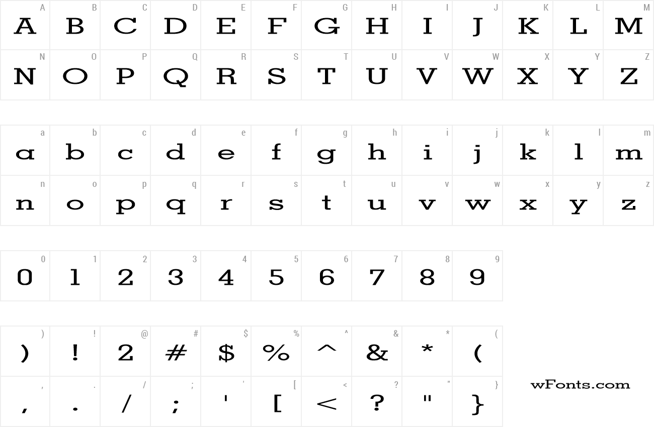 Geo Extended Font | wfonts.com - download free