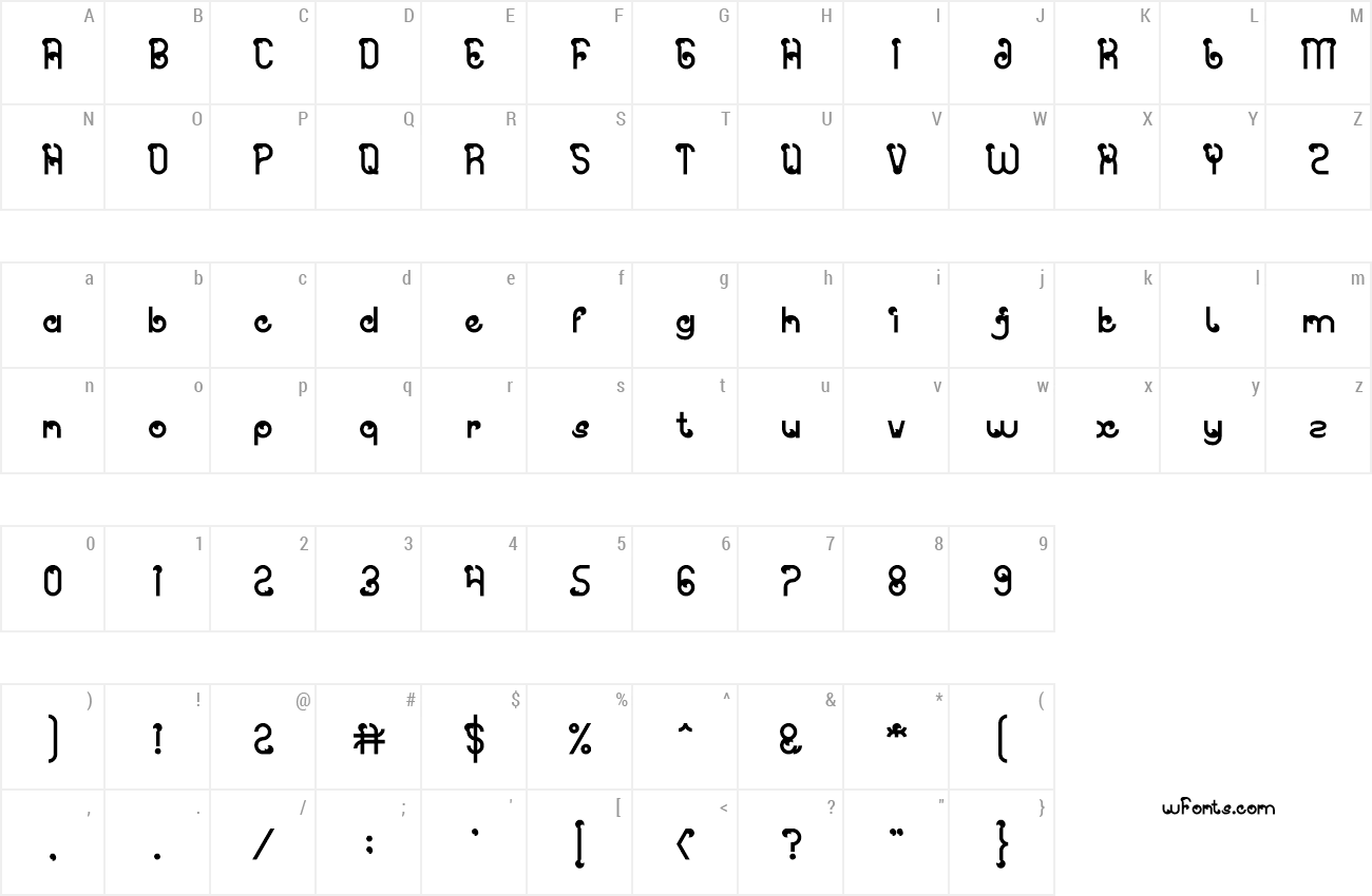 Spicy Paprika Font | wfonts.com - download free