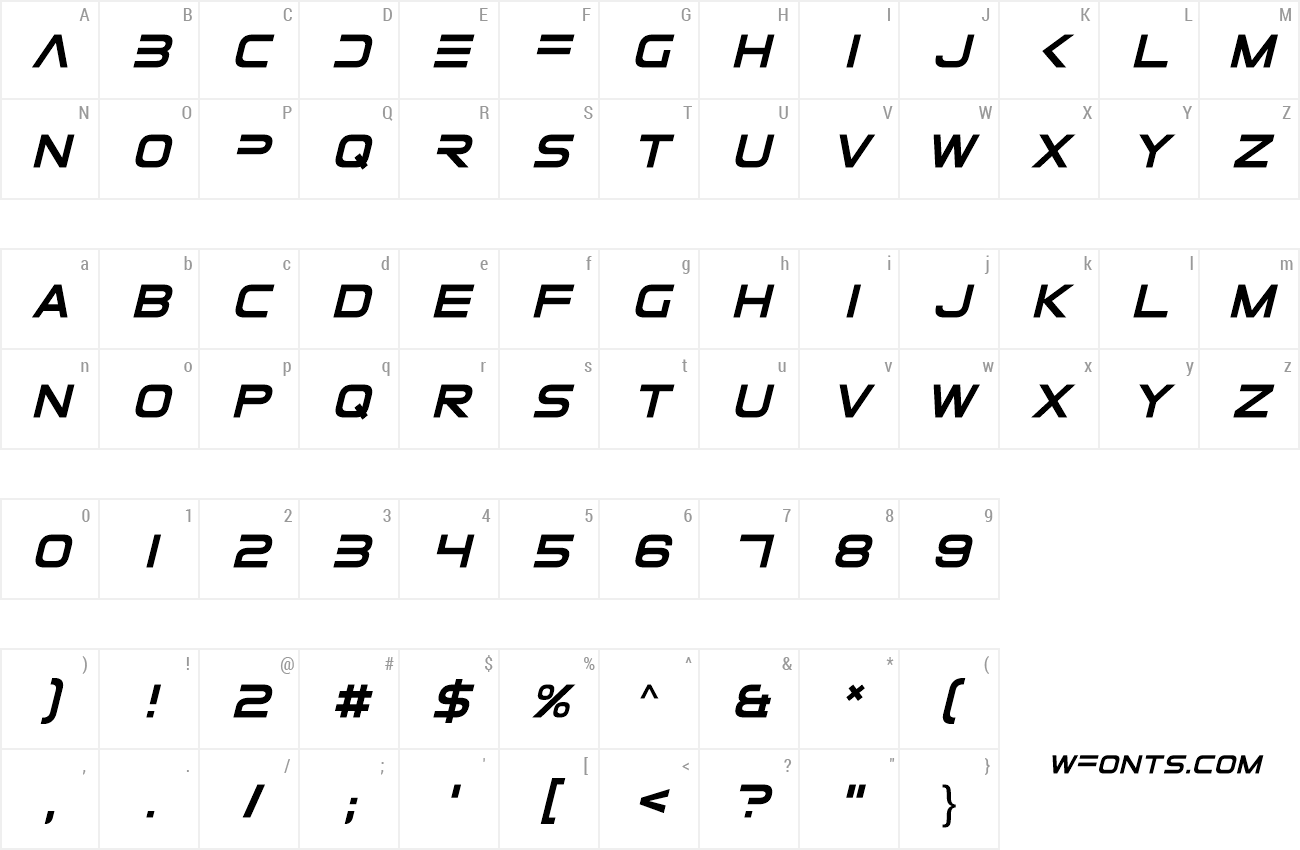 Elemental End Font | wfonts.com - download free