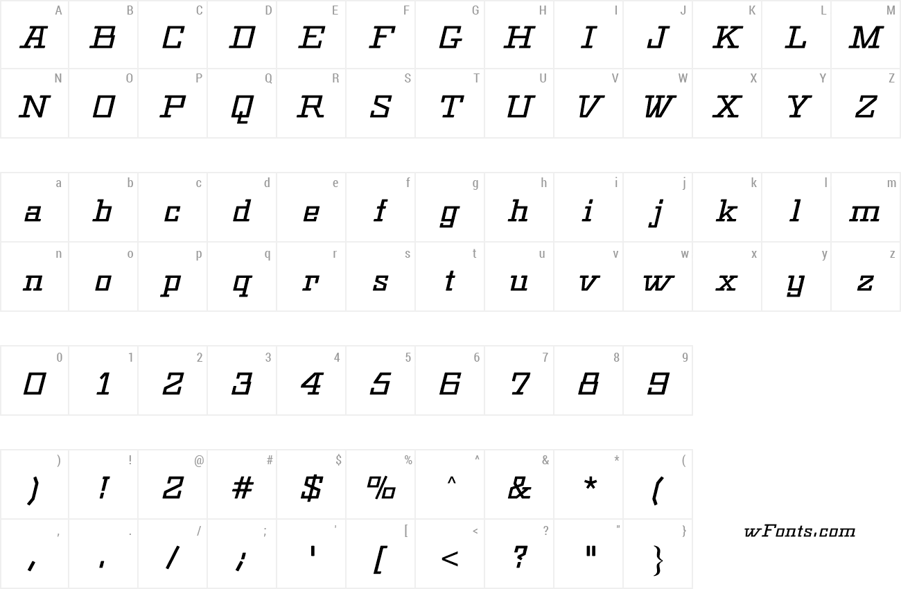 Geometric CG Bold Font | wfonts.com - download free