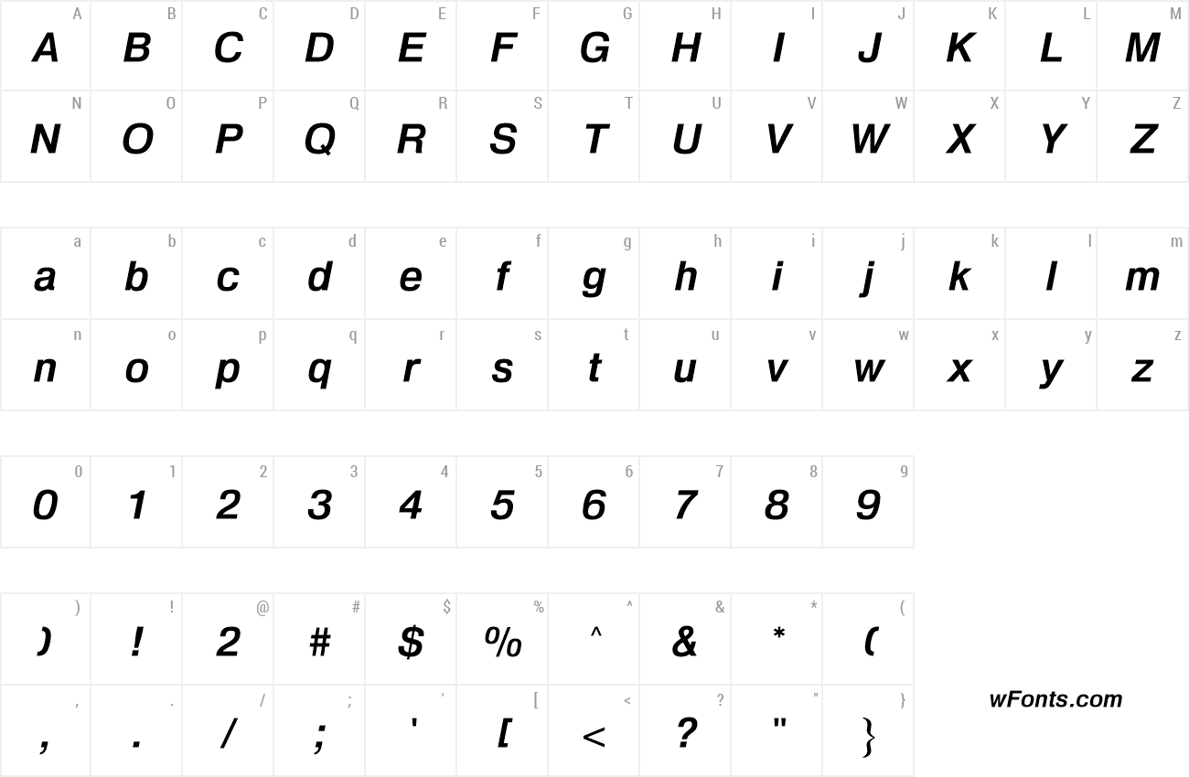 Heldustry CG Demi Font | wfonts.com - download free