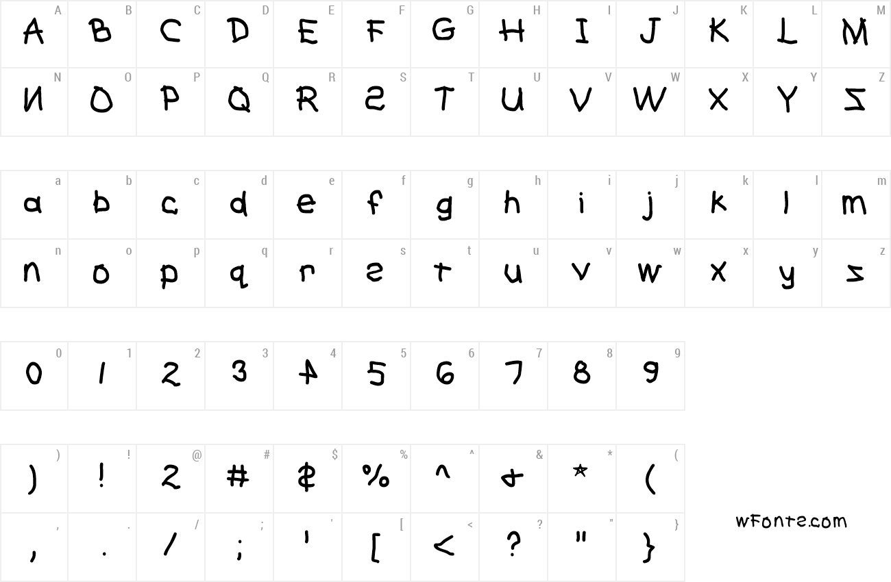 First Grade Font | wfonts.com - download free