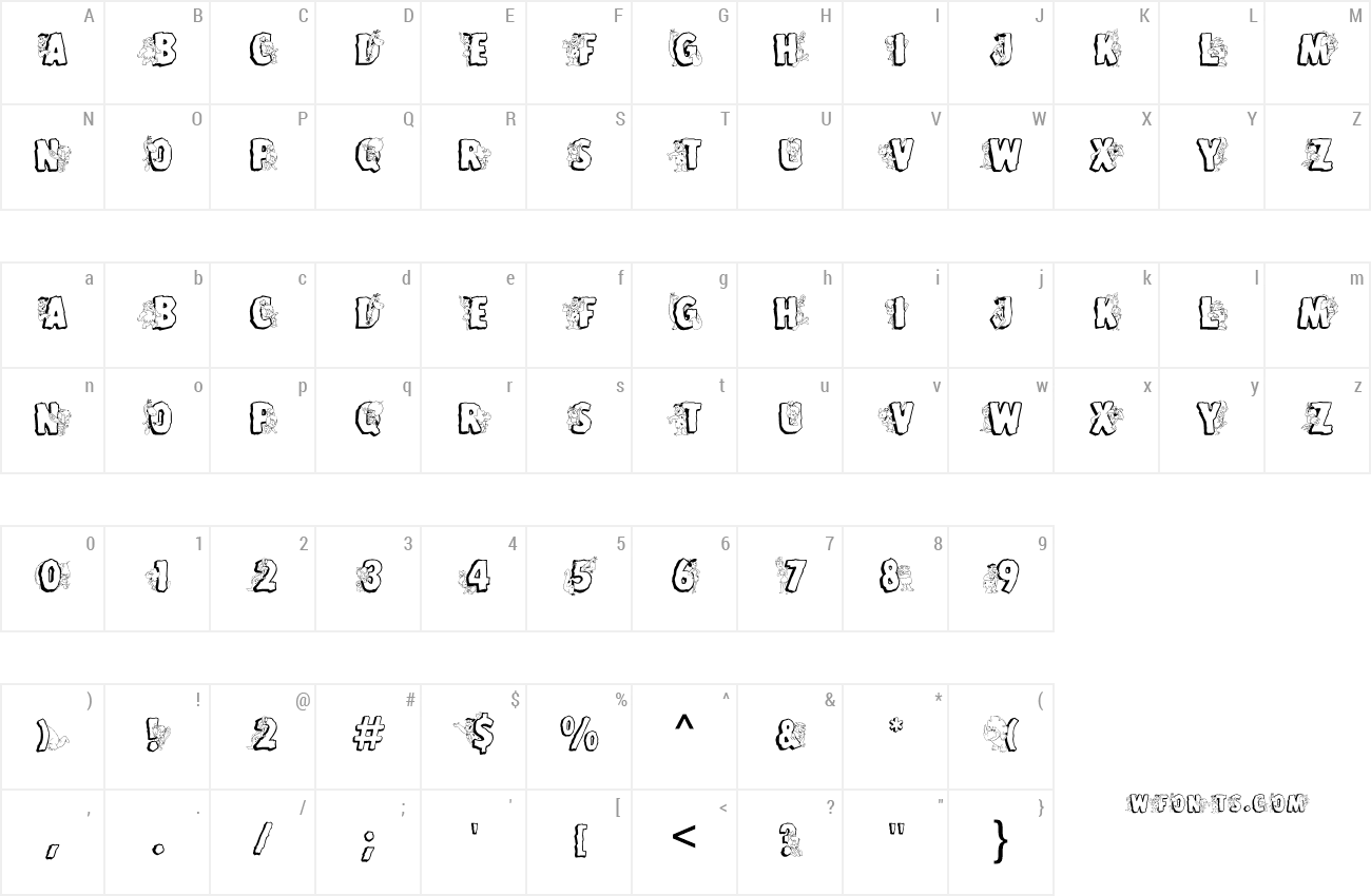 Flintstones Font | wfonts.com - download free