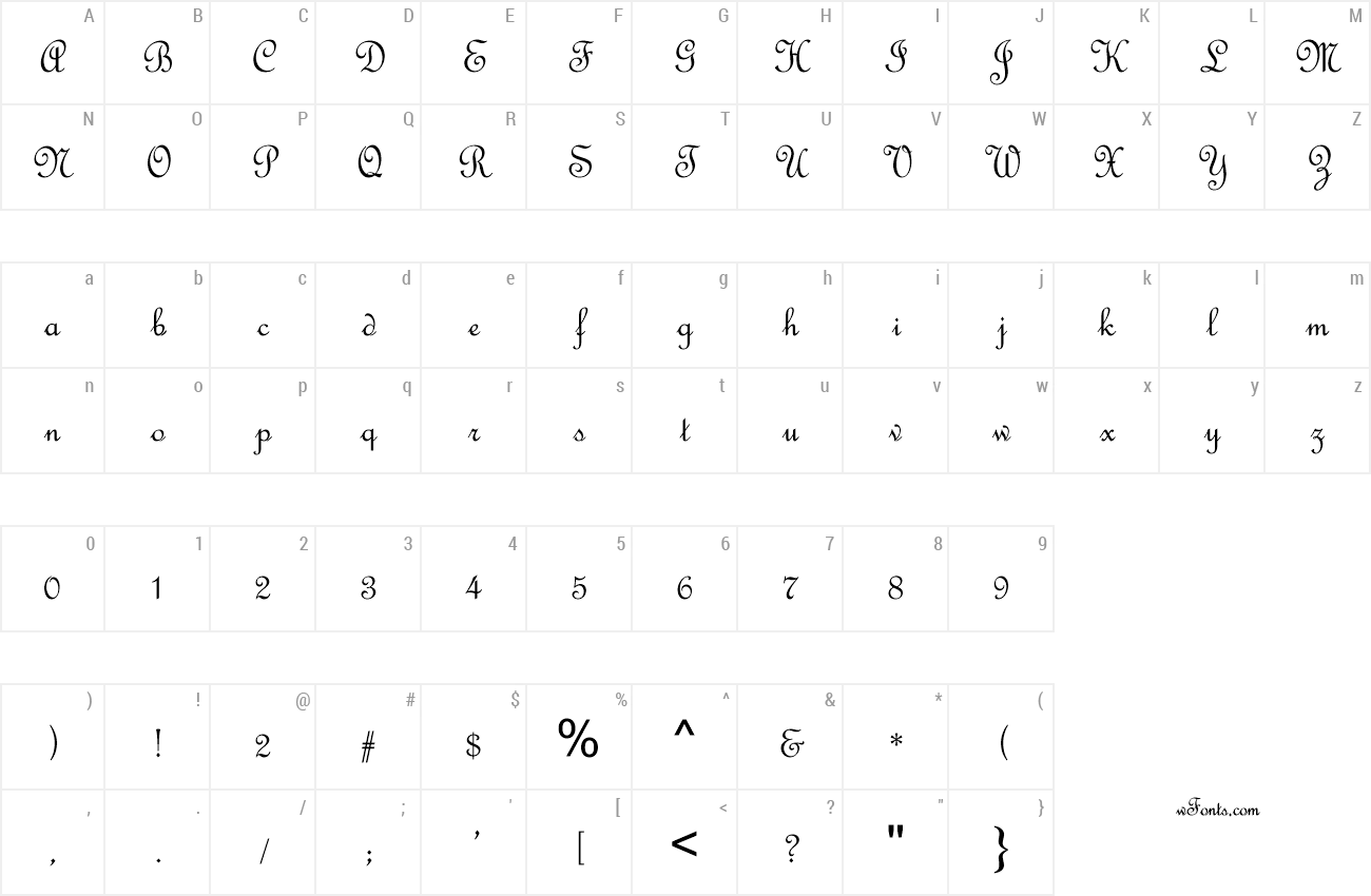 French Script AT Font | wfonts.com - download free