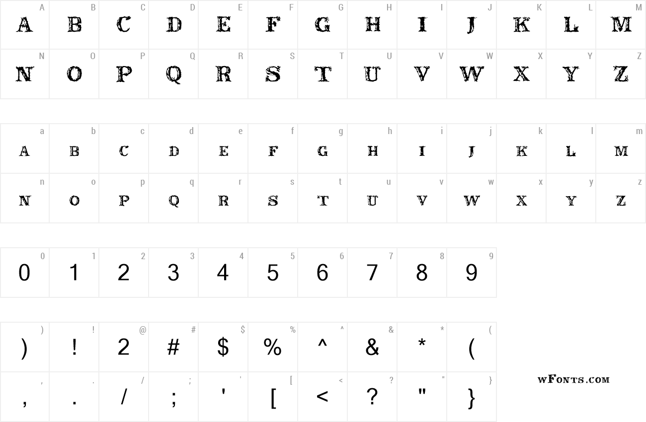 Download Free Font Rustic