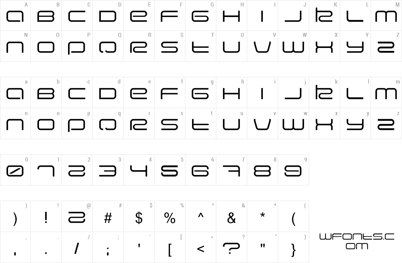 Download Free Font Eva