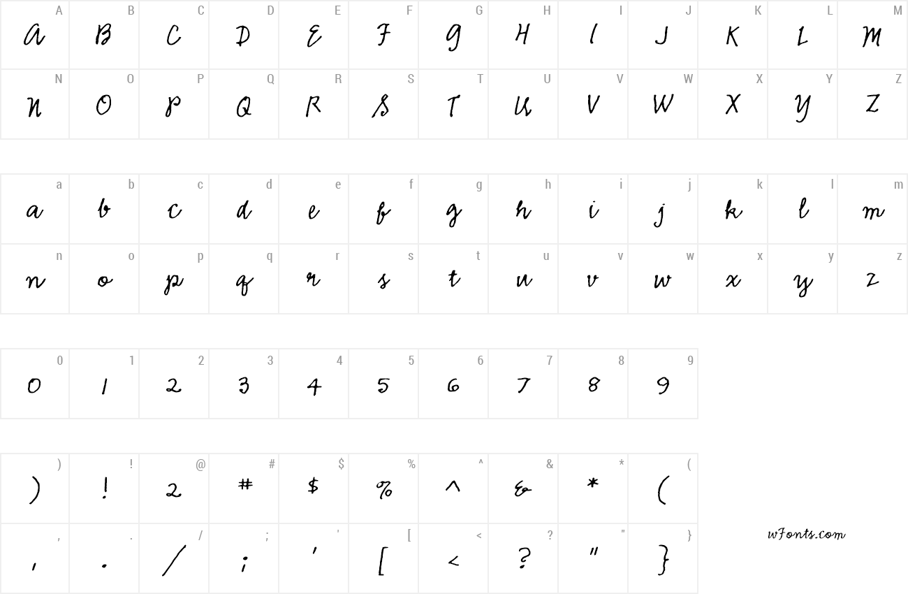 Emma Script Mvb Font | wfonts.com - download free