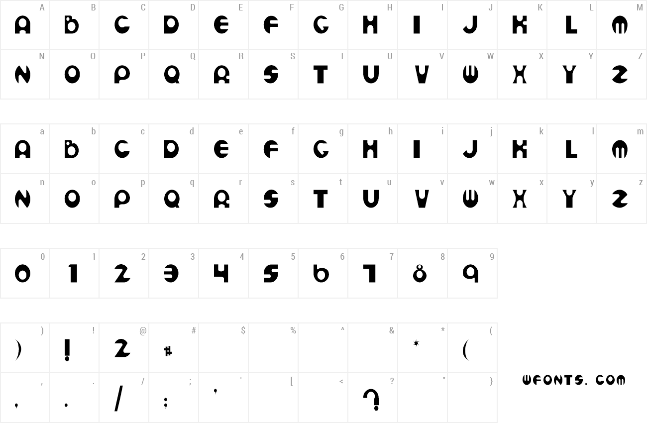 Espheres Th Font | wfonts.com - download free